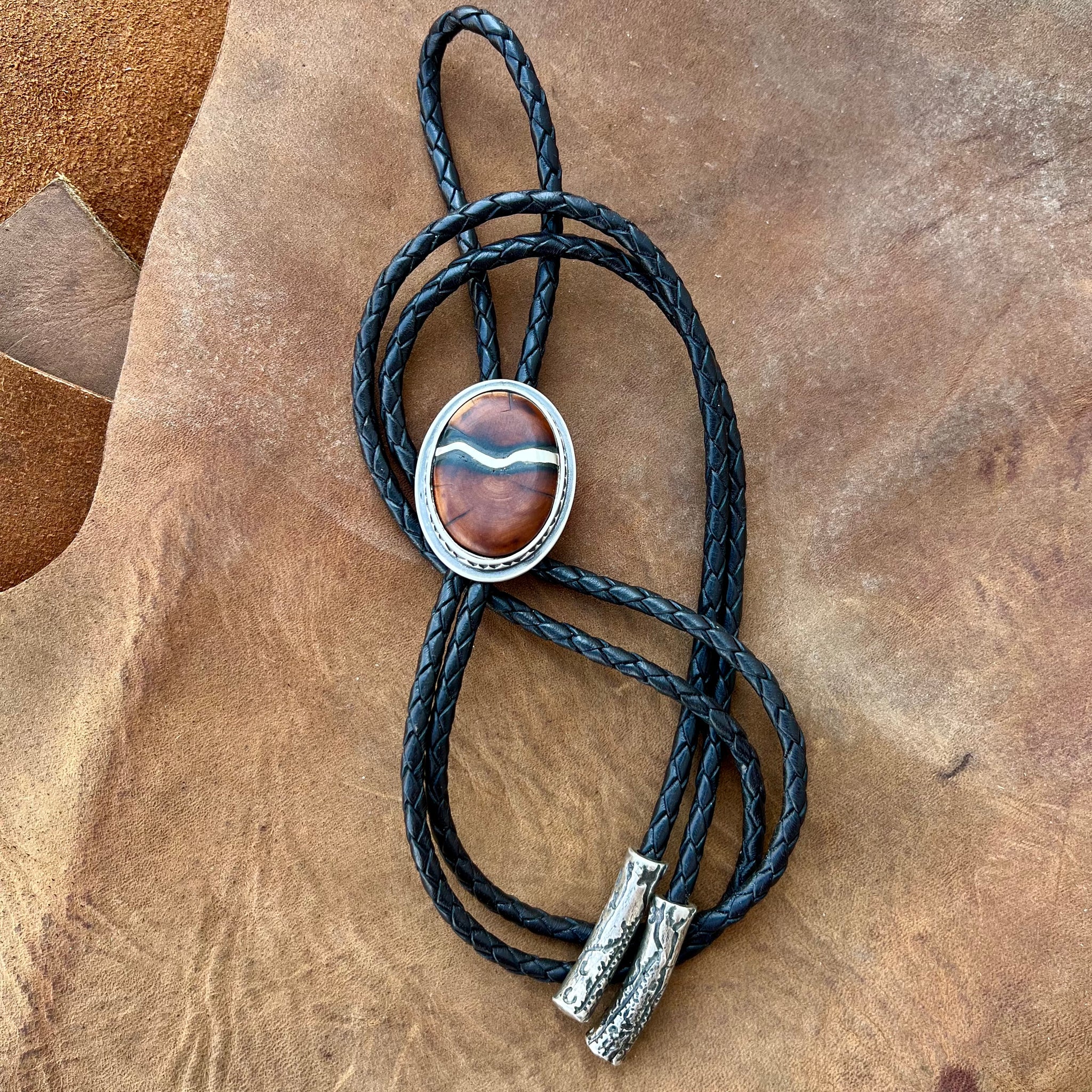 Wood kintsugi bolo | Bolos | Scott James Jewelry
