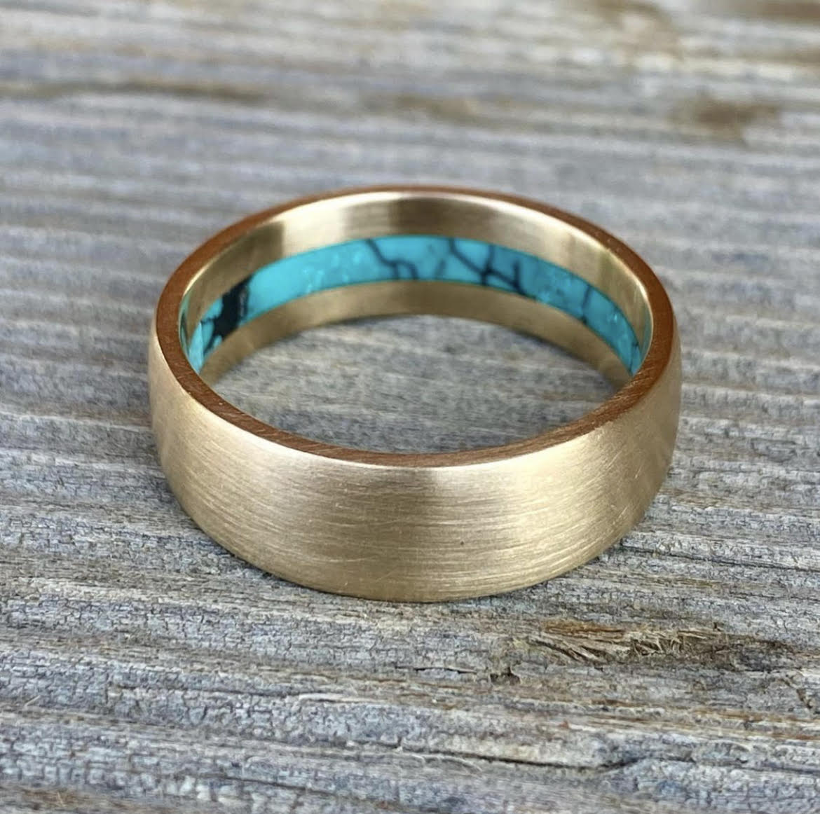 Inlay within ring | Ring | Scott James Jewelry